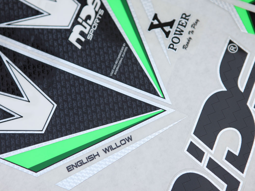 Chrome Cricket Bat Stickers, Chrome Bat Stickers Manufacturer ...